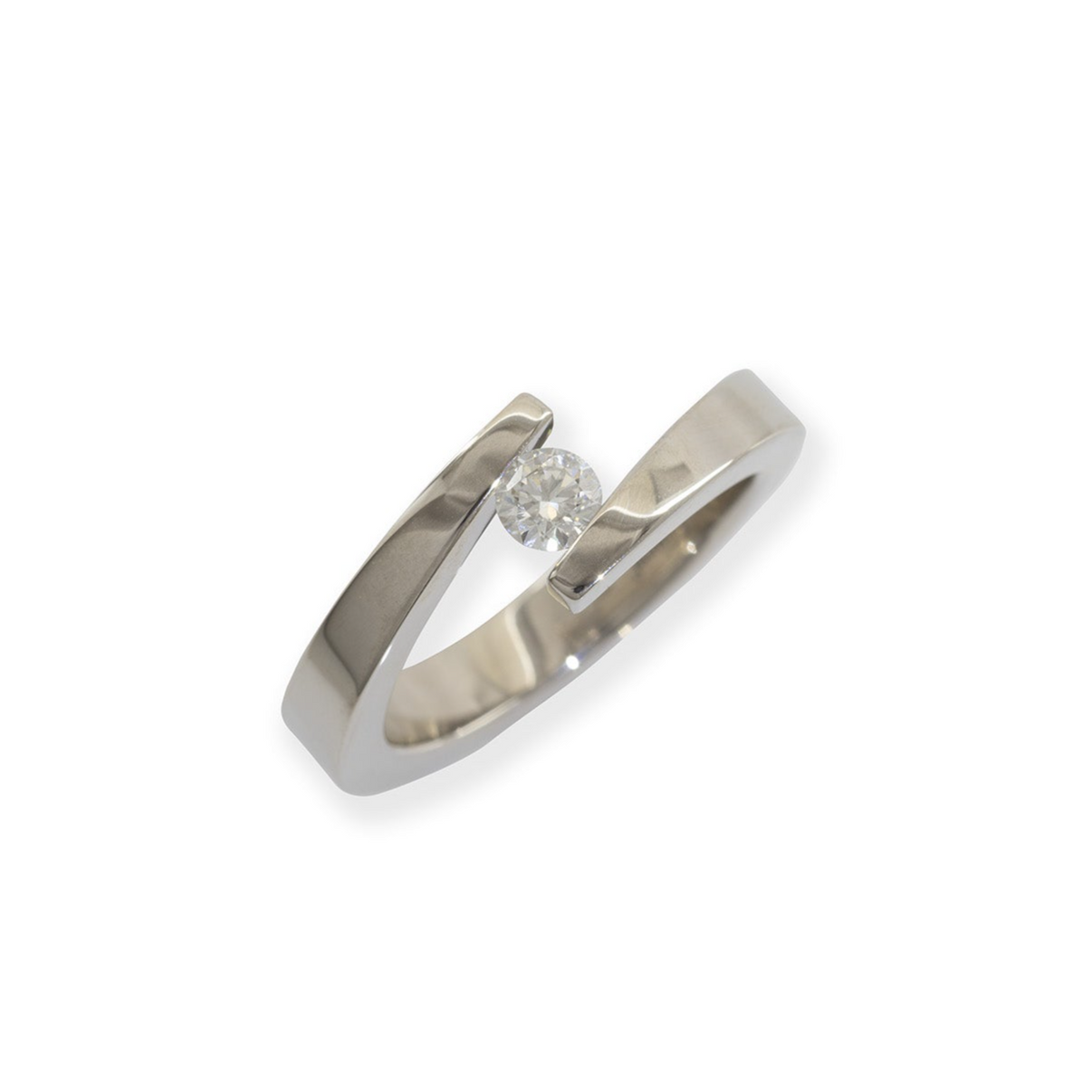JW374 Diamond Ring, Platinum – Jens Hansen NZ